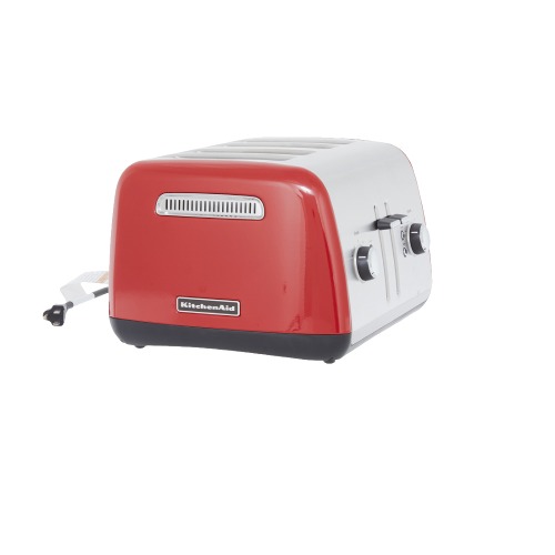 KitchenAid KMT4115ER Empire Red Four Slice Toaster with Manual Lift