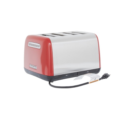 KitchenAid KMT4115ER Empire Red Four Slice Toaster with Manual Lift