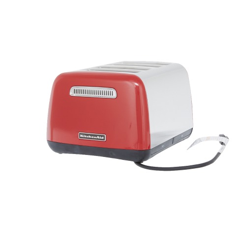 KitchenAid KMT4115ER Empire Red Four Slice Toaster with Manual Lift