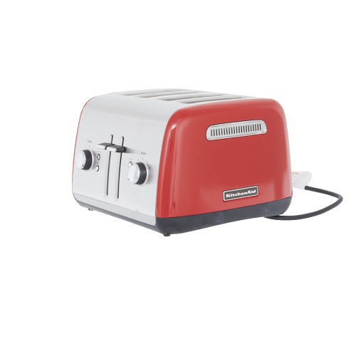 KitchenAid KMT4115ER Empire Red Four Slice Toaster with Manual Lift