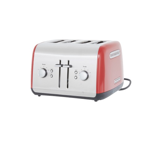 KitchenAid KMT4115ER Empire Red Four Slice Toaster with Manual Lift