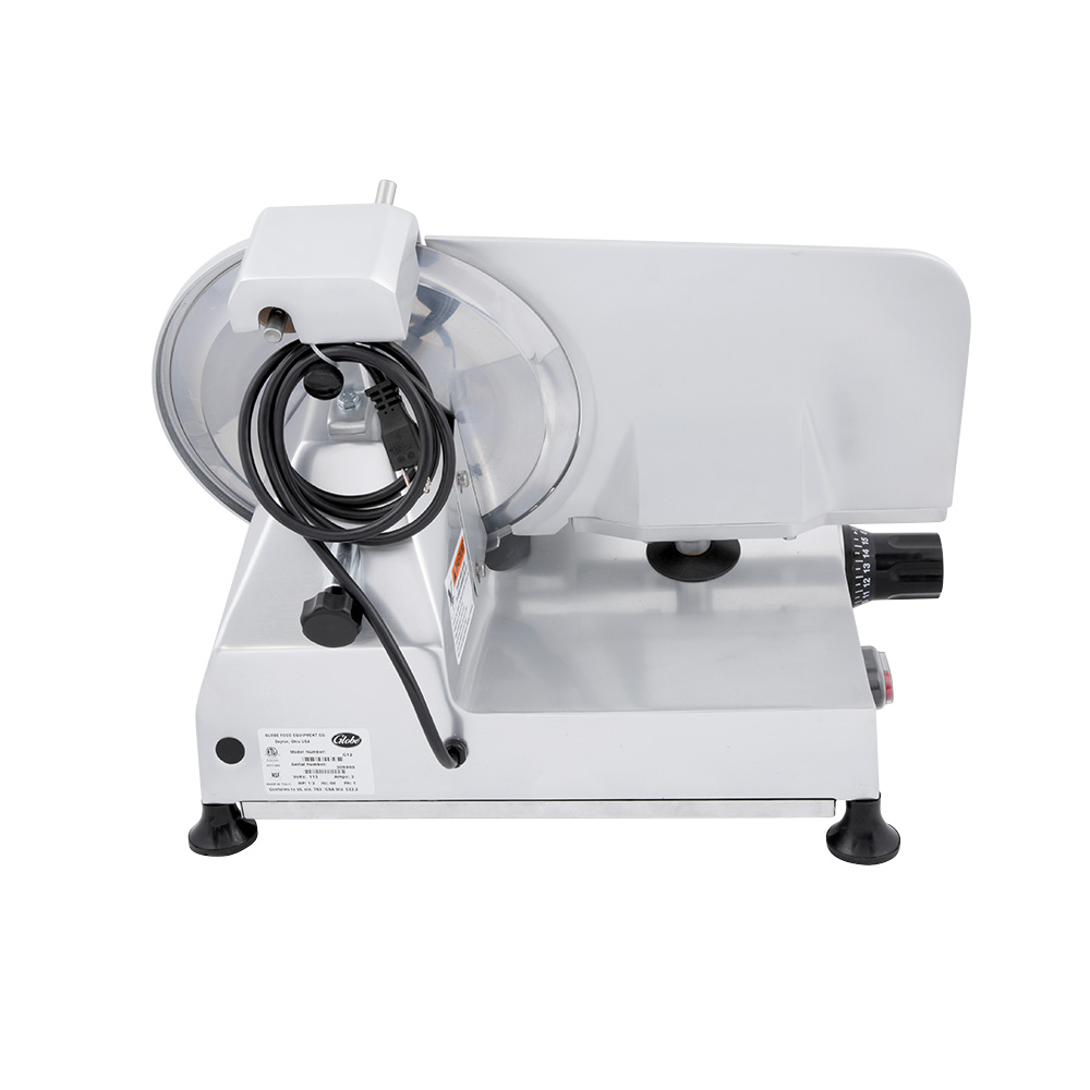 Globe Chefmate C12 12" Manual Gravity Feed Slicer - 1/3 hp