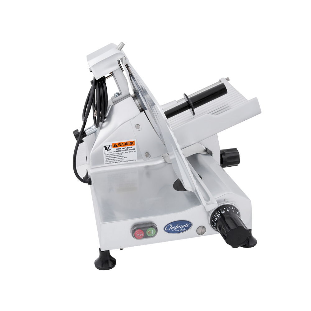 Globe Chefmate C12 12" Manual Gravity Feed Slicer - 1/3 hp
