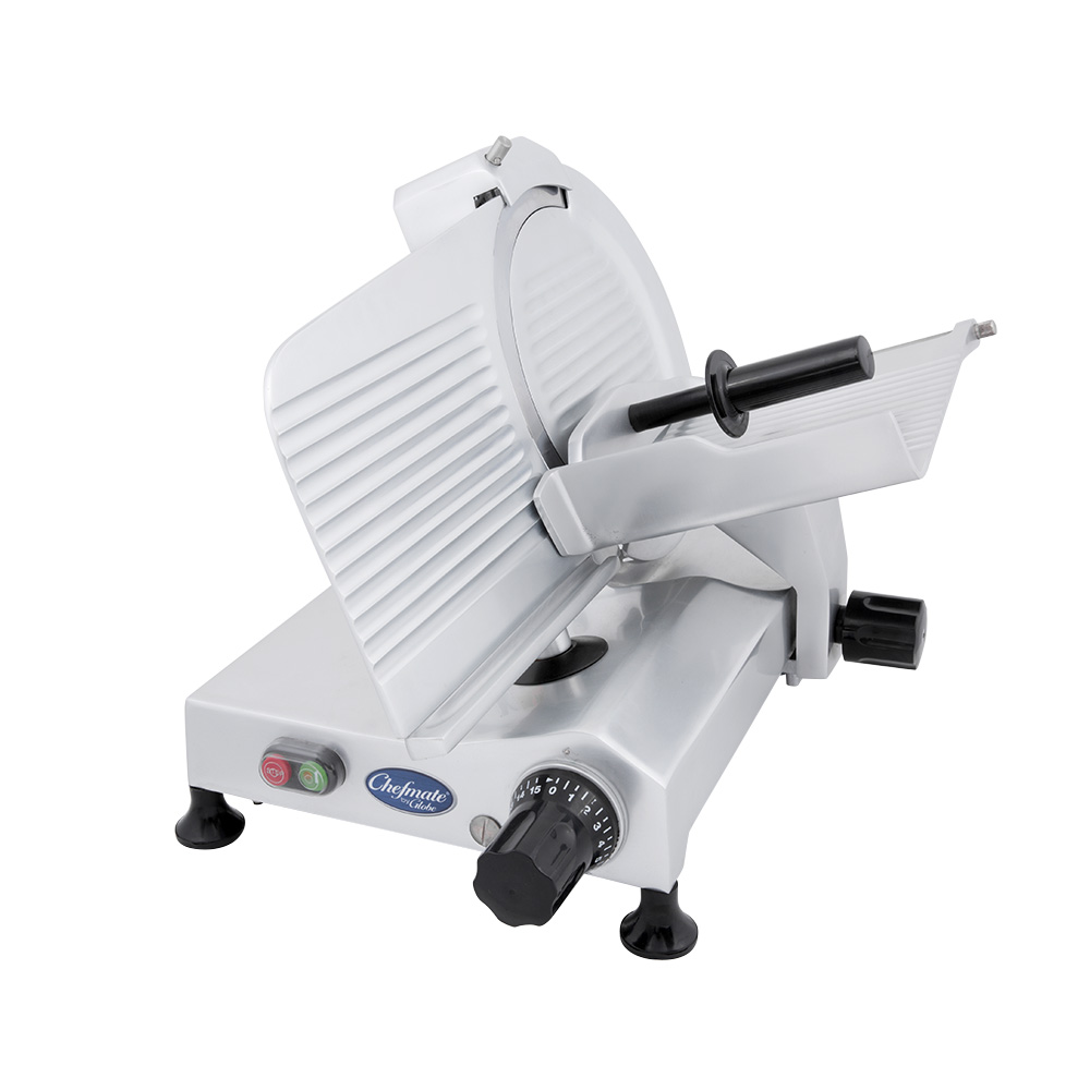 Globe Chefmate C12 12" Manual Gravity Feed Slicer - 1/3 hp