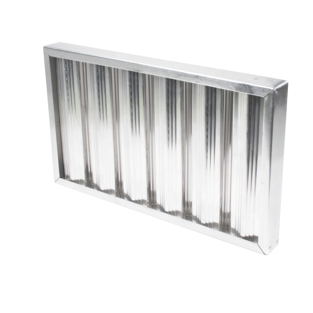 AllPoints 26-3892 12"(H) x 20"(W) x 2"(T) Aluminum Hood Filter - Ridged ...
