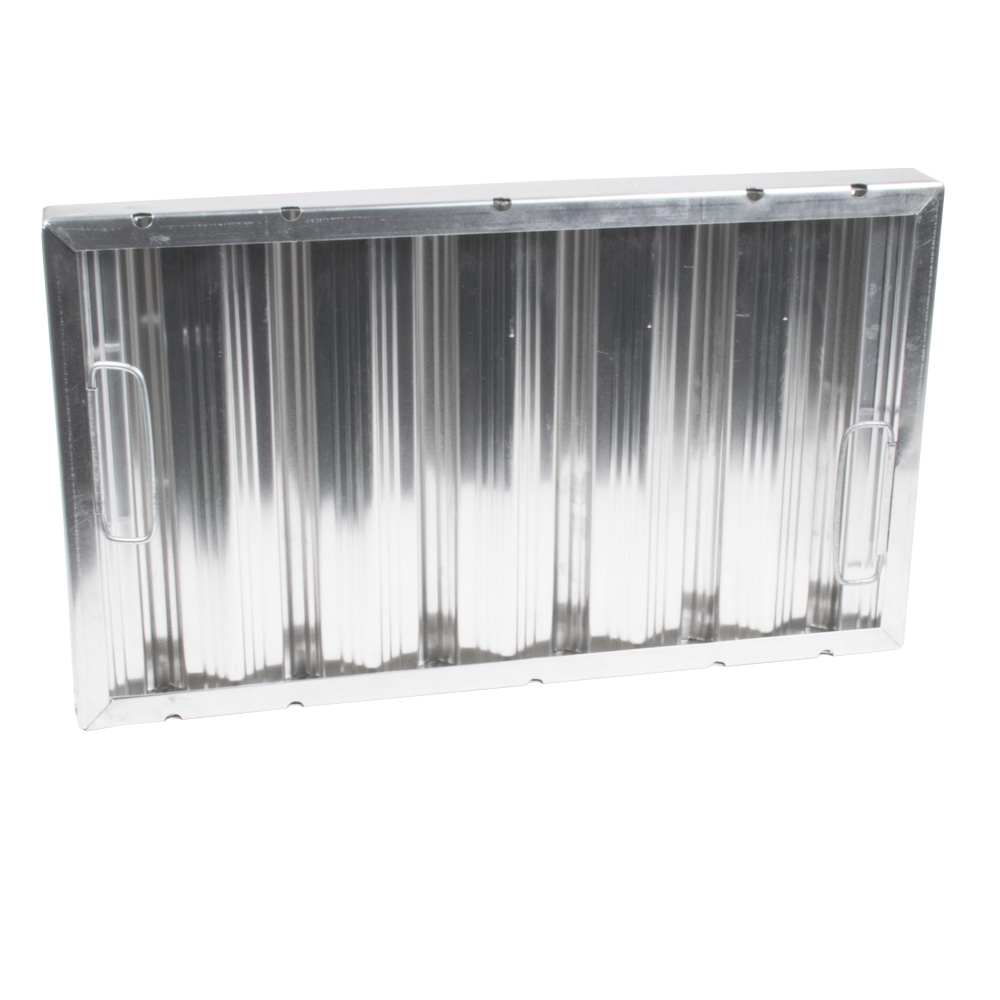 AllPoints 26-3892 12"(H) x 20"(W) x 2"(T) Aluminum Hood Filter - Ridged ...