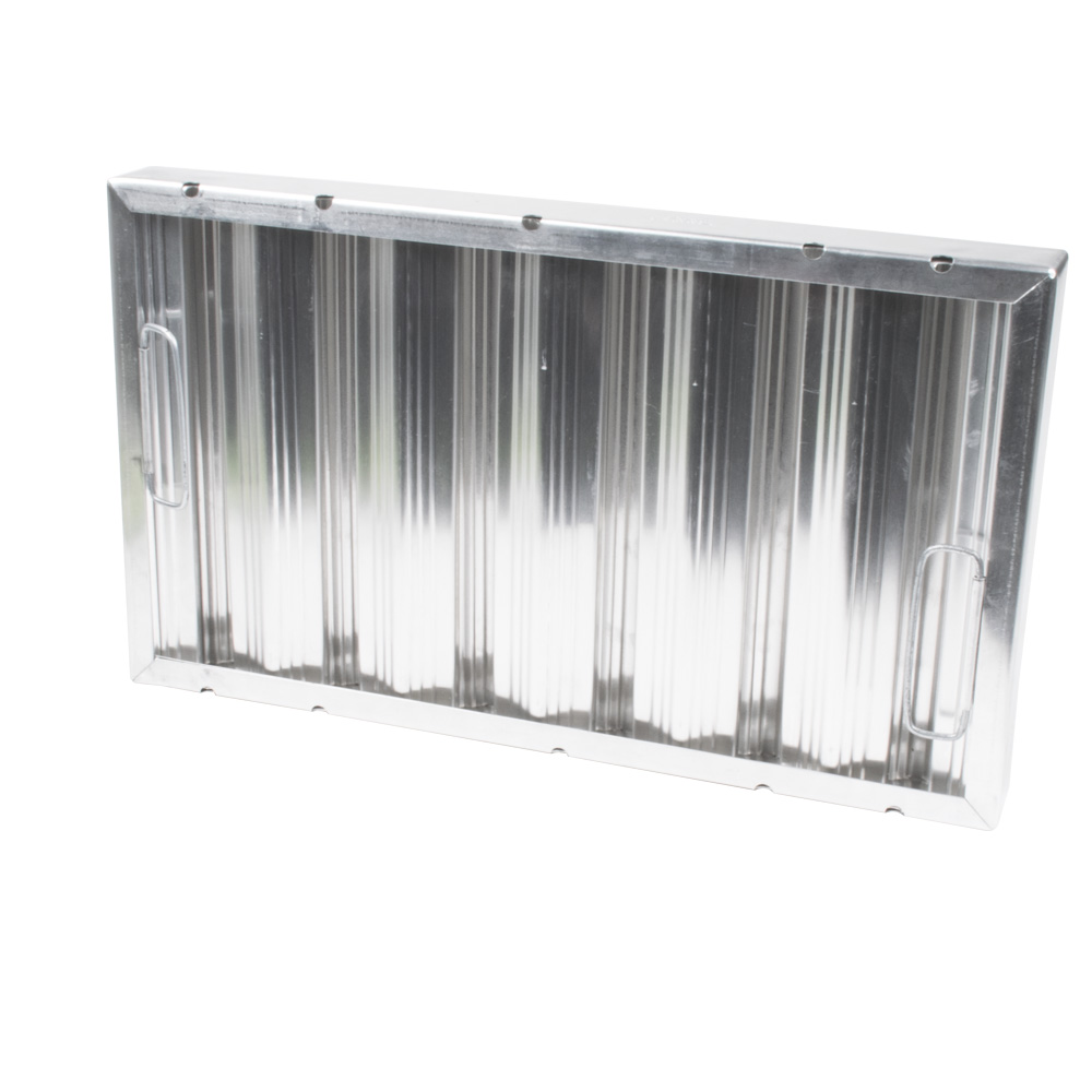 AllPoints 26-3892 12"(H) x 20"(W) x 2"(T) Aluminum Hood Filter - Ridged ...