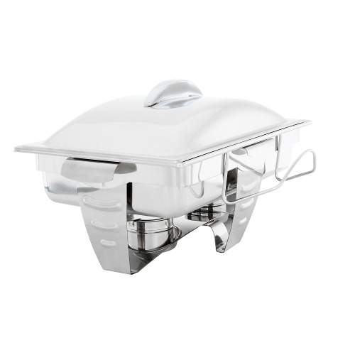 Vollrath 49520 9 Qt. Maximillian Steel Rectangular Chafer Full Size ...