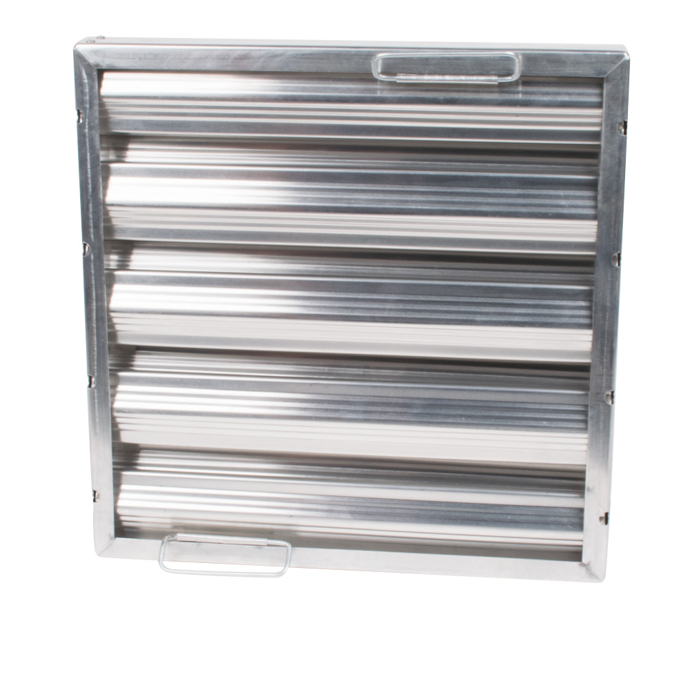 AllPoints 26-2262 16"(H) x 16"(W) x 2"(T) Aluminum Hood Filter - Ridged ...