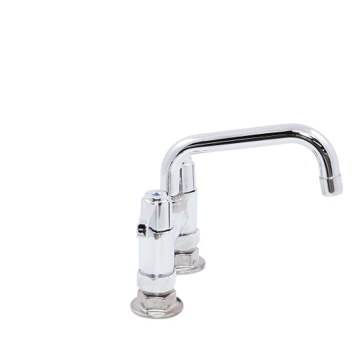 Equip by T&S 5F-4DLX06 Deck Mounted Faucet with 4" Adjustable Centers ...