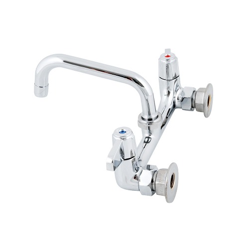 Equip by T&S 5F-8WLX06 Wall Mounted Faucet with 6 1/8" Swing Spout, 5.2 ...