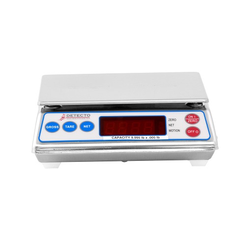 Cardinal Detecto AP-10 10 lb. Digital All-Purpose Portion Control Scale ...