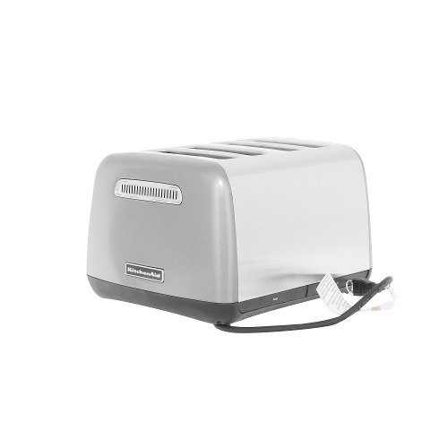 KitchenAid KMT4115CU Contour Silver Four Slice Toaster with Manual Lift
