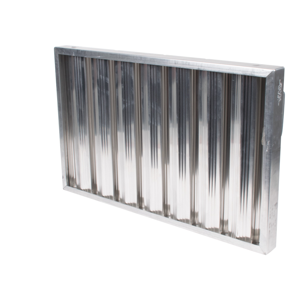 AllPoints 26-1759 16"(H) x 25"(W) x 2"(T) Aluminum Hood Filter - Ridged ...