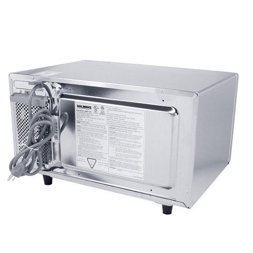 Solwave Microwave with Dial Controls (Stainless Steel)