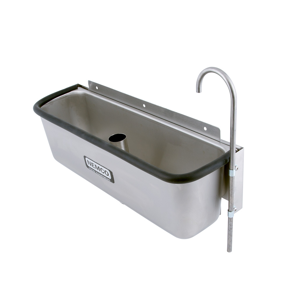 Nemco 77316-19 20 5/8" Ice Cream Dipper Well and Faucet Set