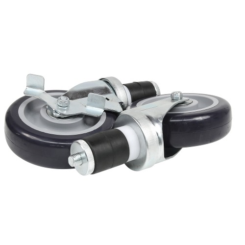 Regency 5" Work Table and Equipment Stand Swivel Stem Casters - 4/Set