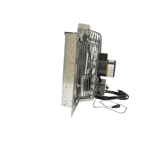Canarm 10" 3-Speed Shutter-Mounted Fan GSF3-10A - 600 CFM, 1520 RPM, 120V