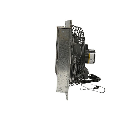 Canarm 10" 3-Speed Shutter-Mounted Fan GSF3-10A - 600 CFM, 1520 RPM, 120V