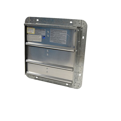 Canarm 10" 3-Speed Shutter-Mounted Fan GSF3-10A - 600 CFM, 1520 RPM, 120V