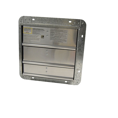 Canarm 10" 3-Speed Shutter-Mounted Fan GSF3-10A - 600 CFM, 1520 RPM, 120V