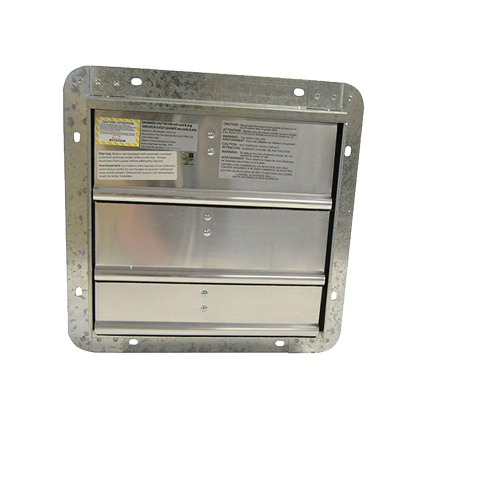 Canarm 10" 3-Speed Shutter-Mounted Fan GSF3-10A - 600 CFM, 1520 RPM, 120V