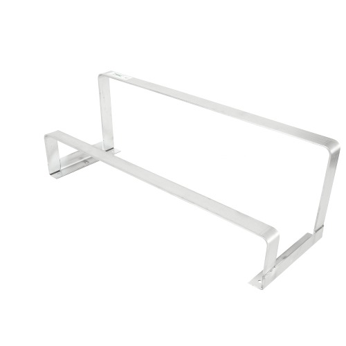 Regency 36" Stainless Steel Wall Mounted Double Line Pot Rack with 18 ...