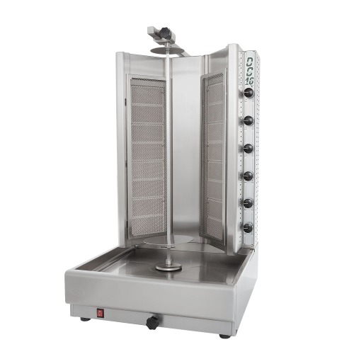 Visvardis DG16V 41" Turbo Gas Gyro Machine - 200 lb. Capacity