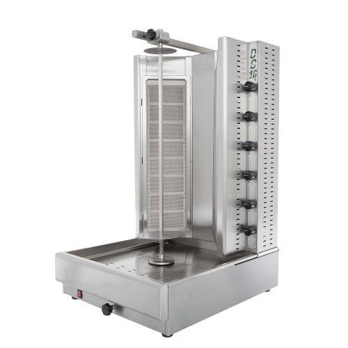 Visvardis DG16V 41" Turbo Gas Gyro Machine - 200 lb. Capacity