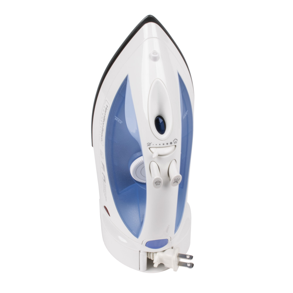 Hamilton Beach HIR400R White Midsize Non-stick Hospitality Iron, Steam ...