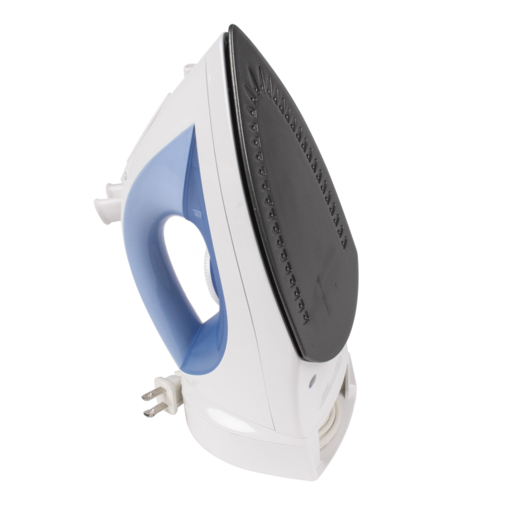 Hamilton Beach HIR400R White Midsize Non-stick Hospitality Iron, Steam ...