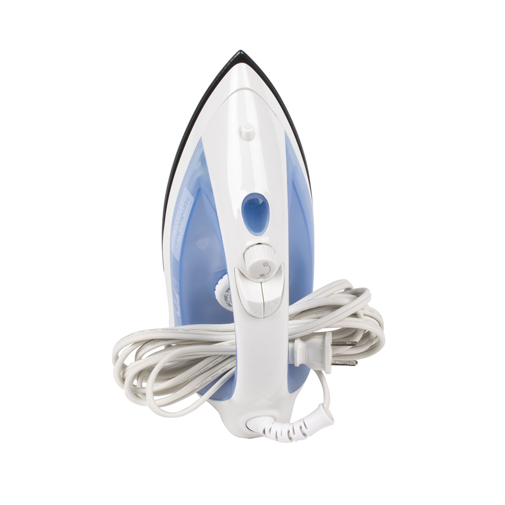Hamilton Beach HIR200R White Non-stick Hospitality Iron, Steam & Dry ...