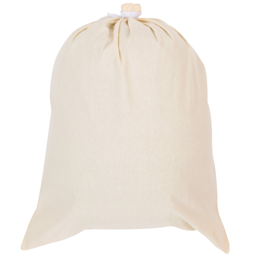 Household Essentials 28" x 36" Cotton Laundry Bag with Drawstring