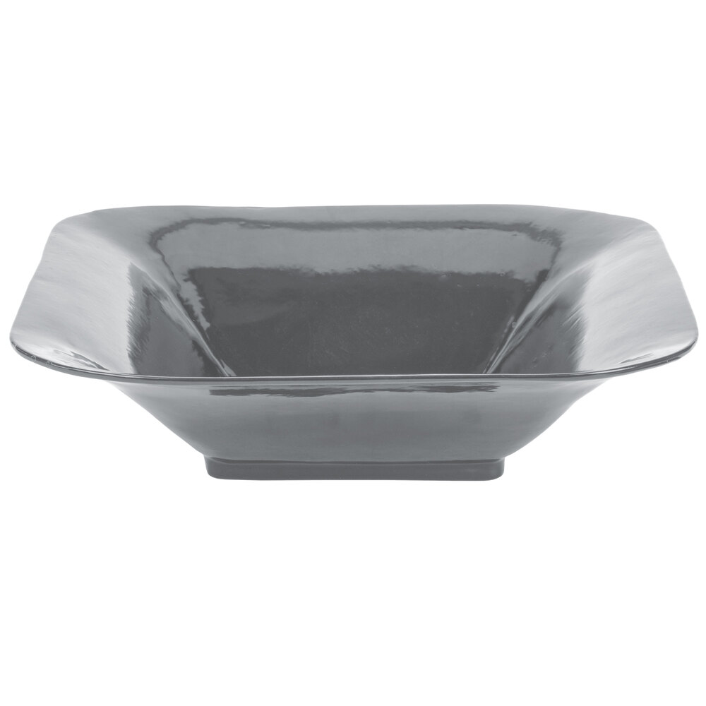 Tablecraft CW3520GY Gray Cast Aluminum 8 Qt. Square Bowl