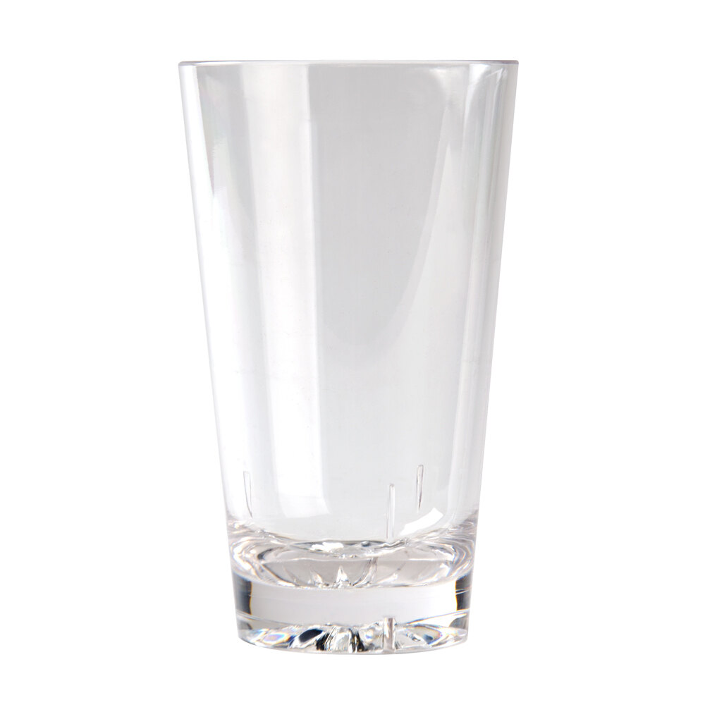 Thunder Group PLTHMG016C 16 oz. Plastic Mixing / Pint Glass