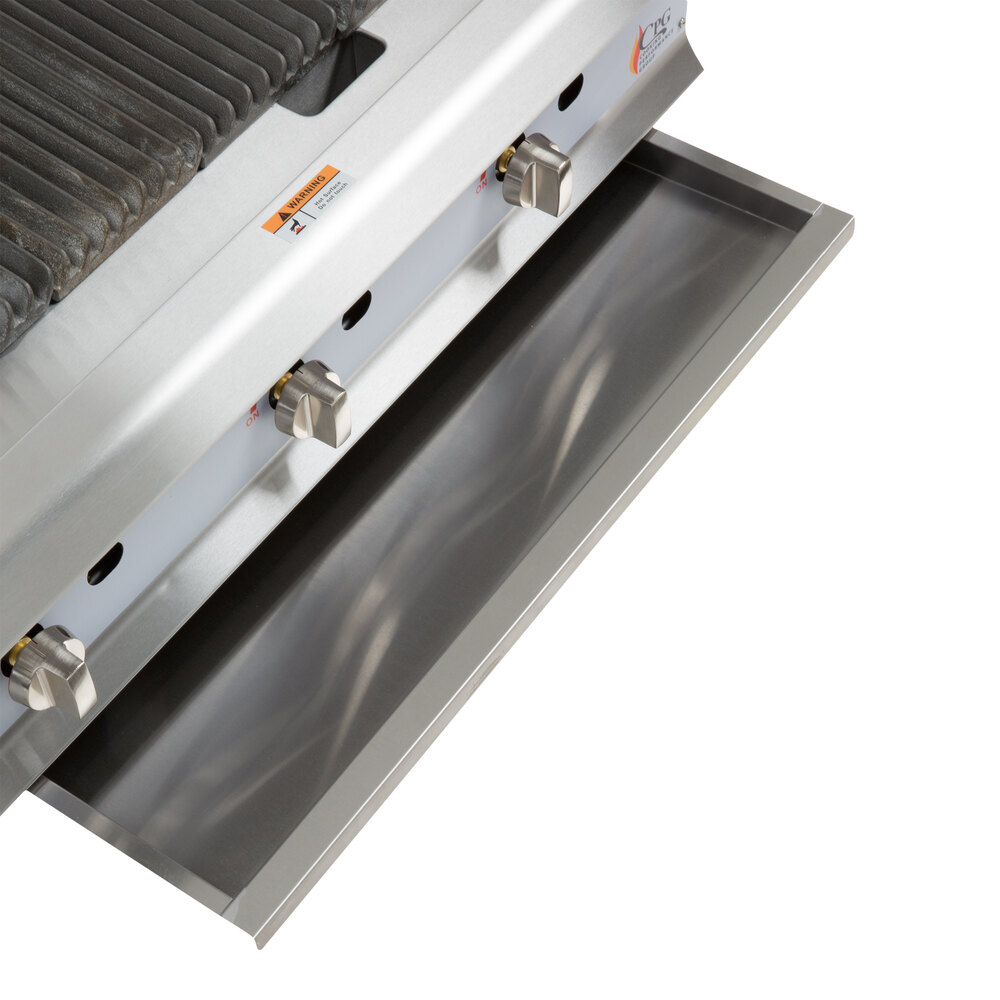 Cooking Performance Group CR-CPG-36-NL 36" Gas Countertop Radiant ...