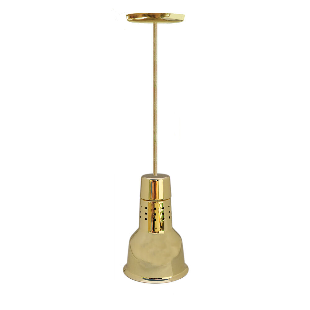 Hanson Heat Lamps 600-SMT-BR Rigid Ceiling Mount Heat Lamp with Brass ...