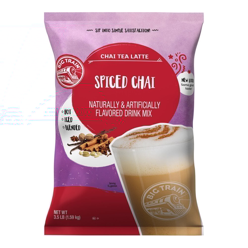 Big Train Spiced Chai Latte Powder - WebstaurantStore