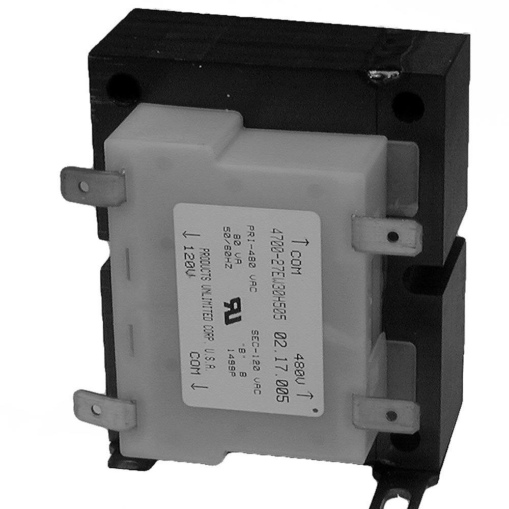 AllPoints 441118 80VA Transformer - 480V Primary, 120V Secondary