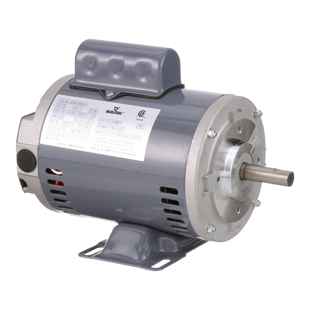 AllPoints 681253 1/2 hp Fryer Filter Pump Motor - 115/208/230V