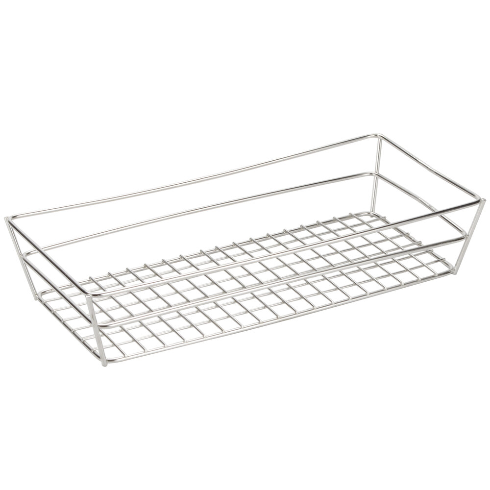 American Metalcraft GCSS6132 13" x 6" x 2 1/2" Stainless Steel Grid ...