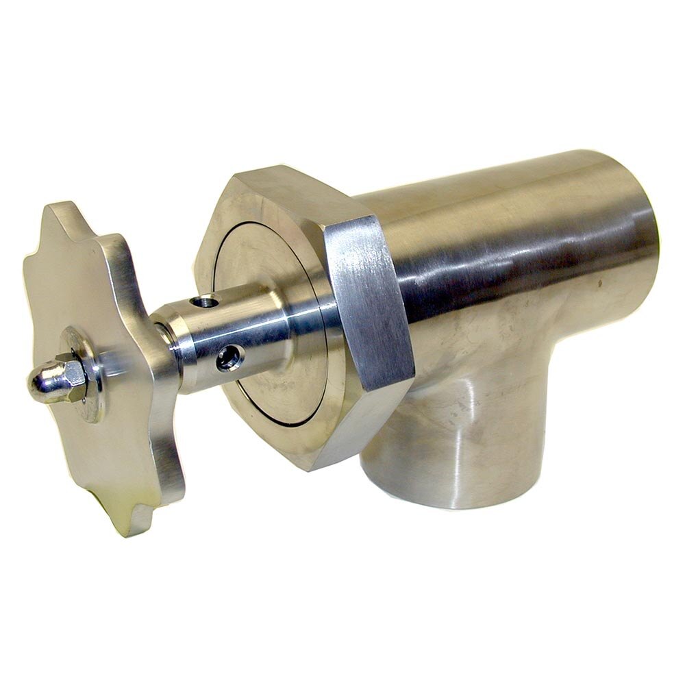 AllPoints 561151 3" Stainless Steel Steam Kettle Draw-Off Valve
