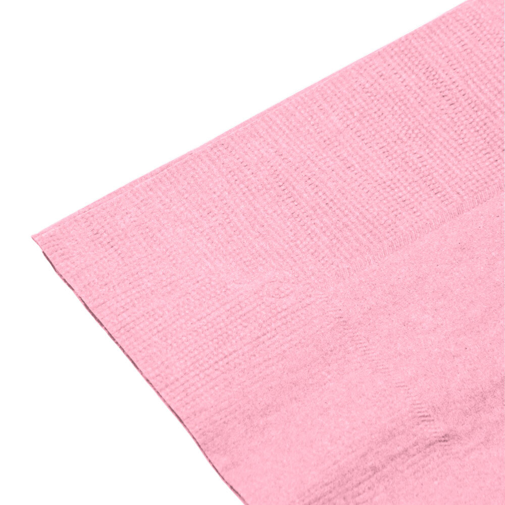 Pink Paper Dinner Napkin, Choice 2-Ply Customizable, 15" x 17" - 1000/Case