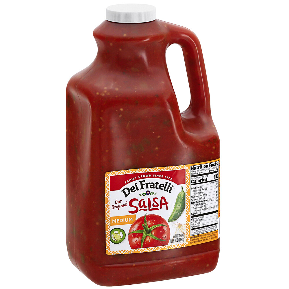 Dei Fratelli Medium Salsa - 1 Gallon Jug