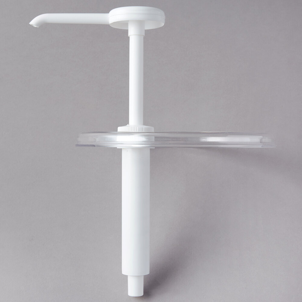 Cambro CFPSRC10135 Clear Standard ColdFest Pump with Cover