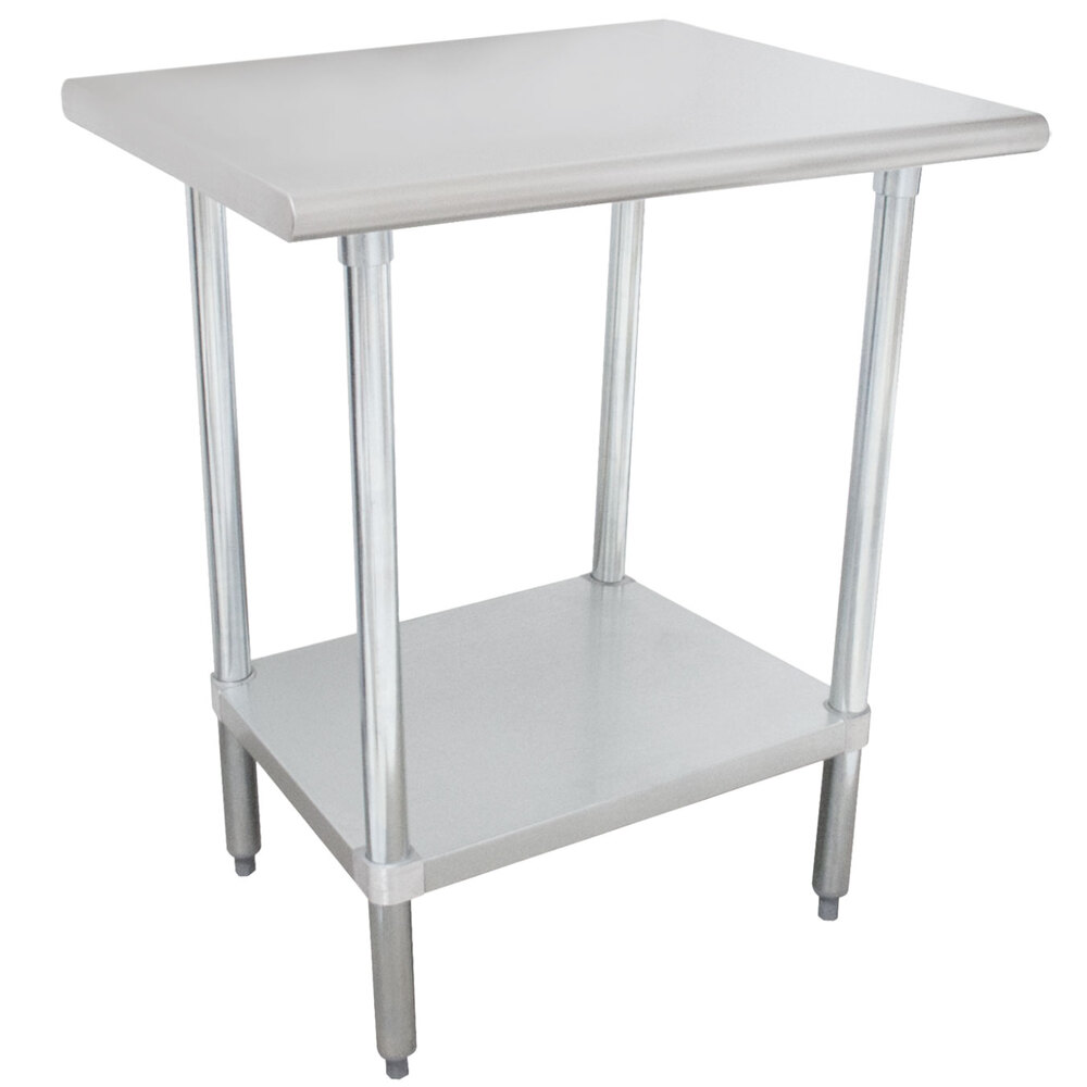 Advance Tabco MSLAG-300-X 30" x 30" 16 Gauge Stainless Steel Work Table ...