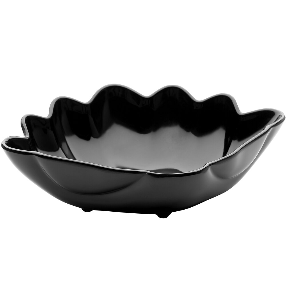 Elite Global Solutions M1310SH-B Classics Black 2.25 Qt. Large Clam ...