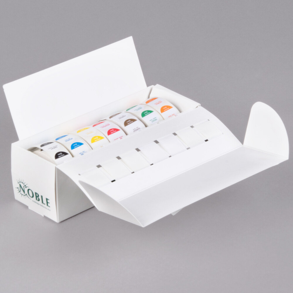 Noble Products 7-Slot Dispenser with 7 Dissolvable 1" Day of the Week ...