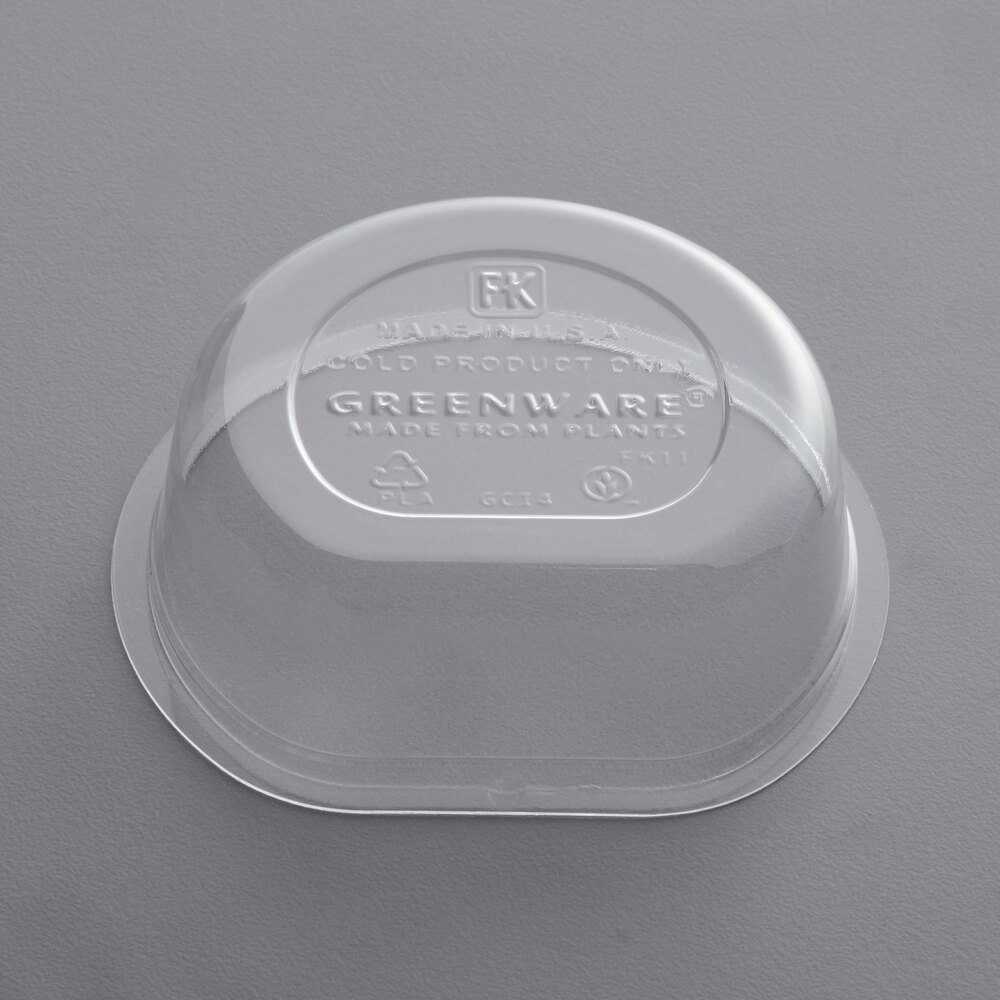 Fabri-Kal GCI4 Greenware 4 oz. Compostable Clear Parfait Insert - 1,000 ...