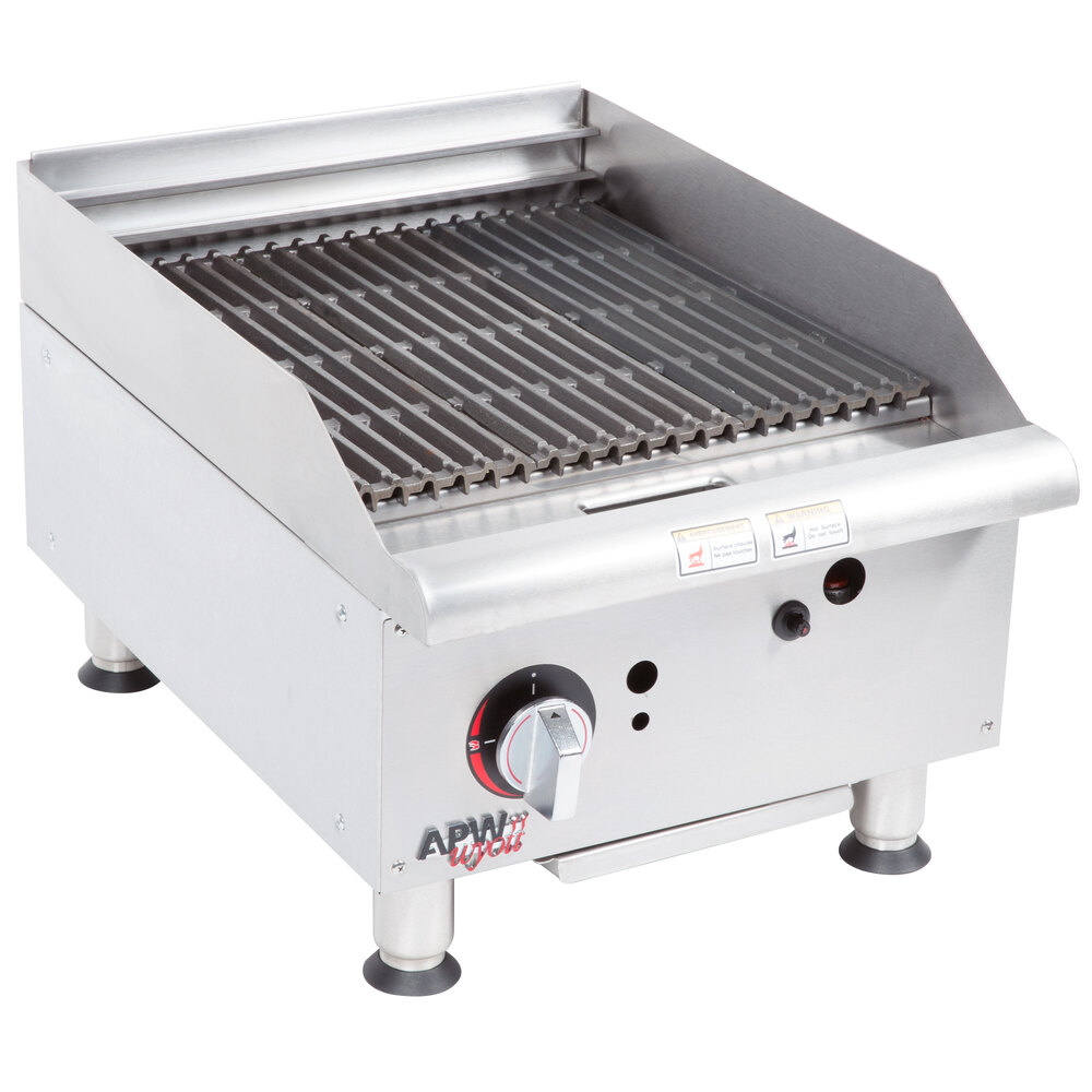 APW Wyott 3H-GCB-18S Workline Radiant 18" Charbroiler with Safety Pilot ...